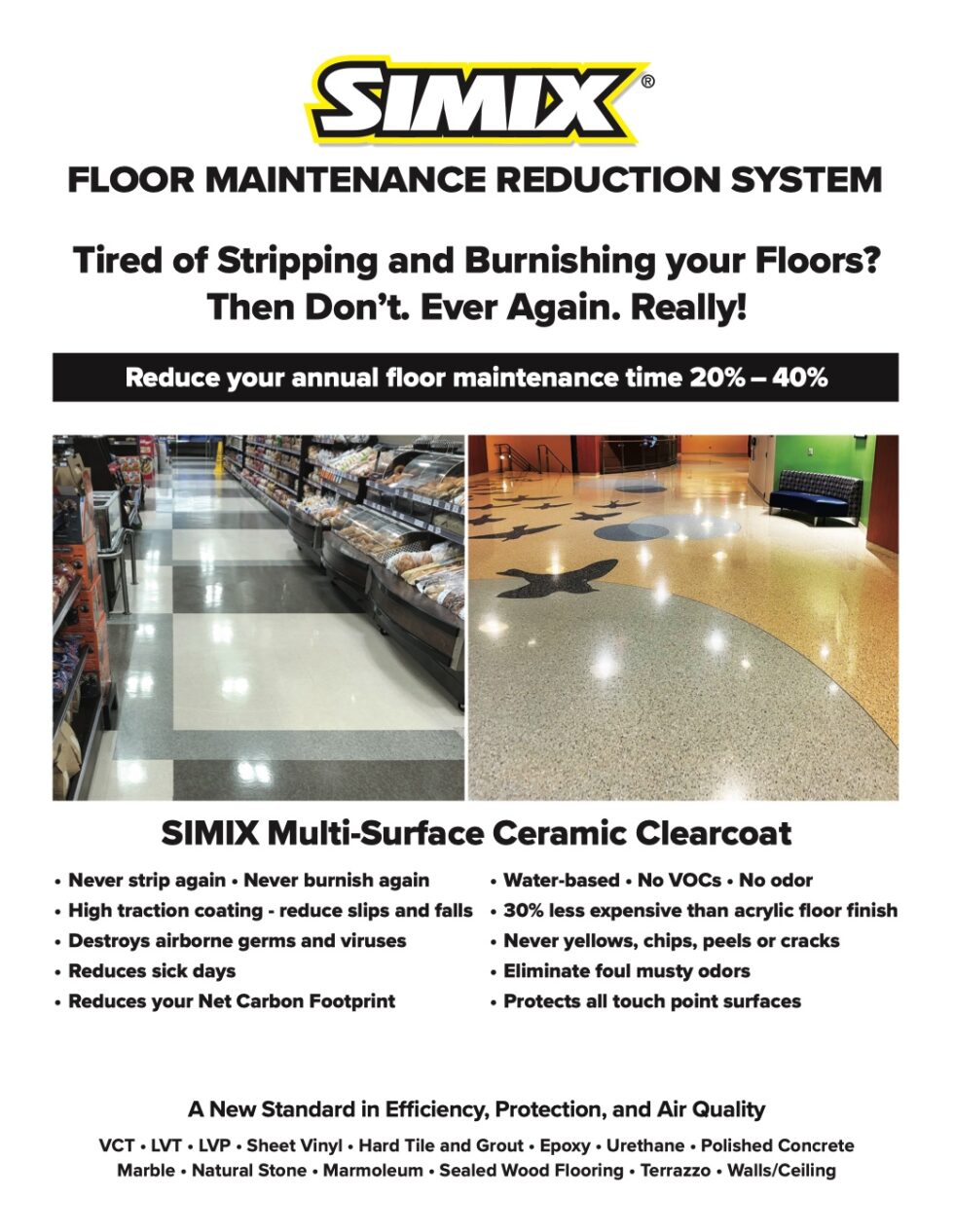 Floors & Hard Surfaces - SIMIX USA